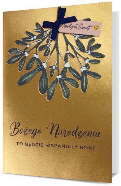 Karnet Boże Narodzenie - Pan Dragon