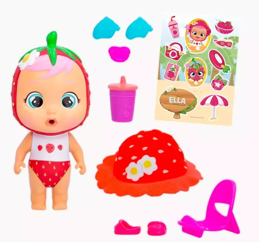 Cry Babies Magic Tears - Beach Babies Ella - TM Toys