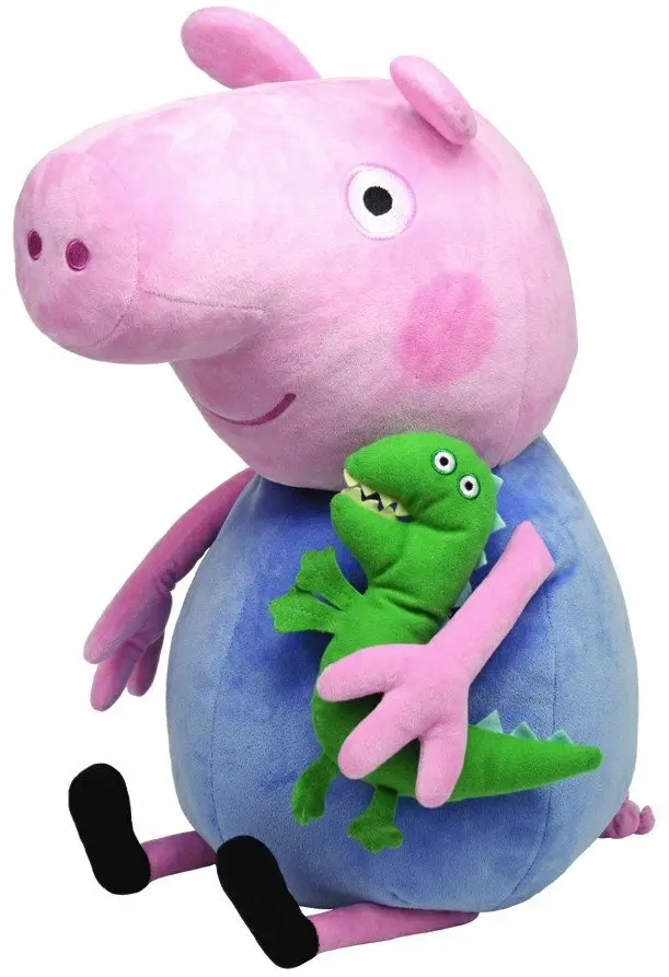 Maskotka George Świnka Peppa TY - 42cm - Meteor