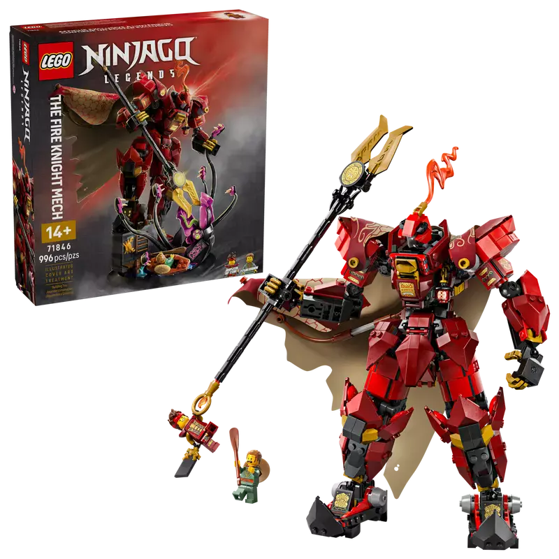 LEGO NINJAGO® Mech ognistego rycerza 71846 - LEGO