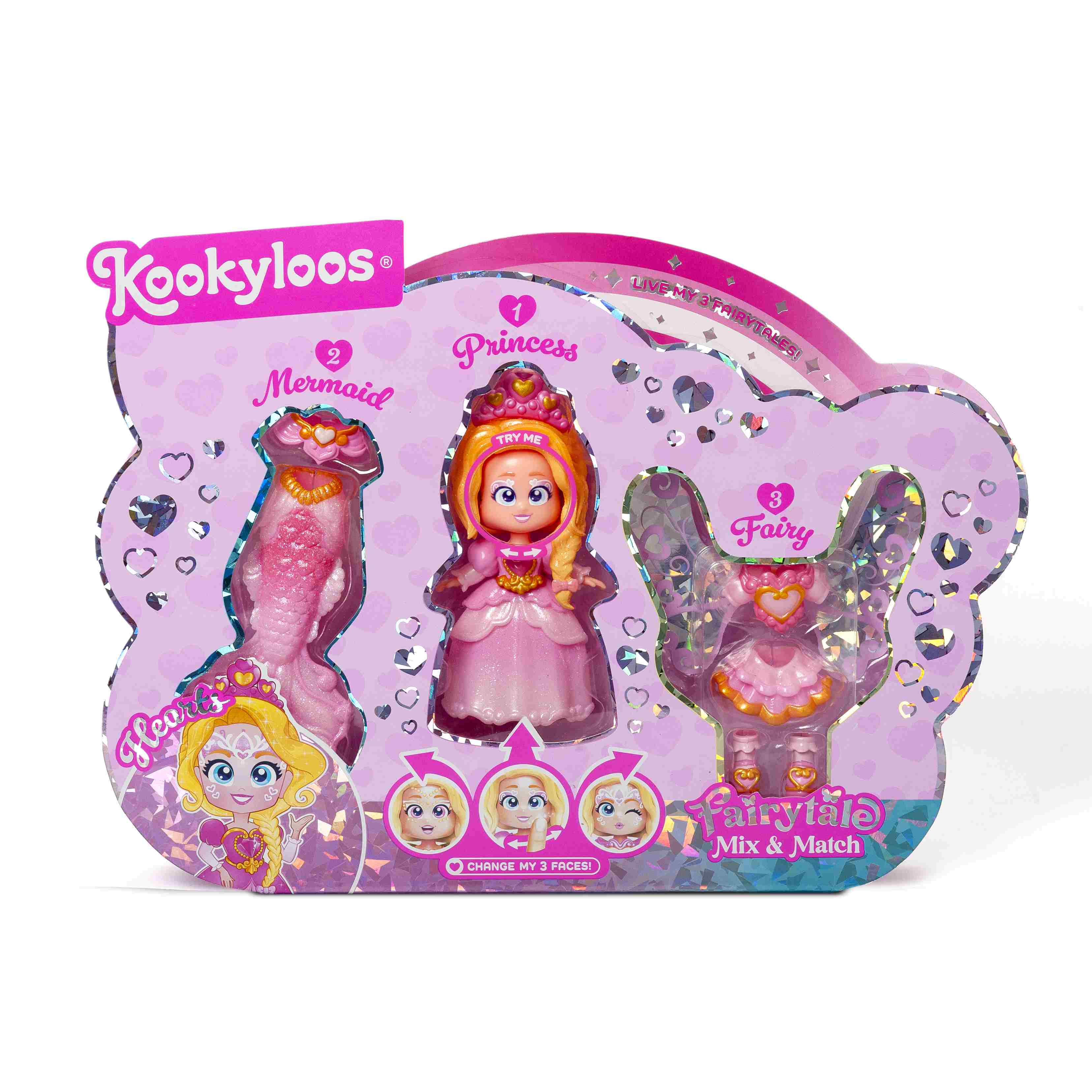 Kookyloos Fairytale Mix and Match Hearts - Magic Box Toys Polska (L)