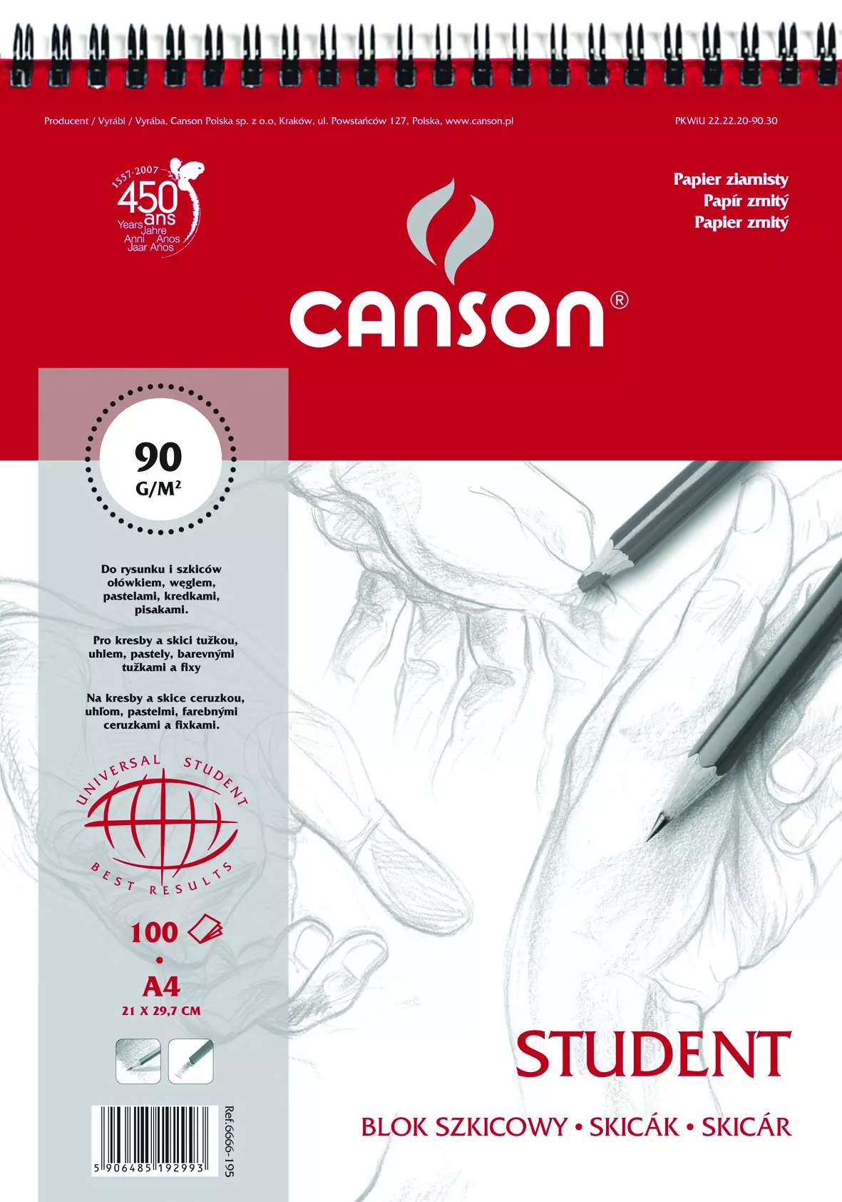 Blok szkicownik A5 Canson - Canson