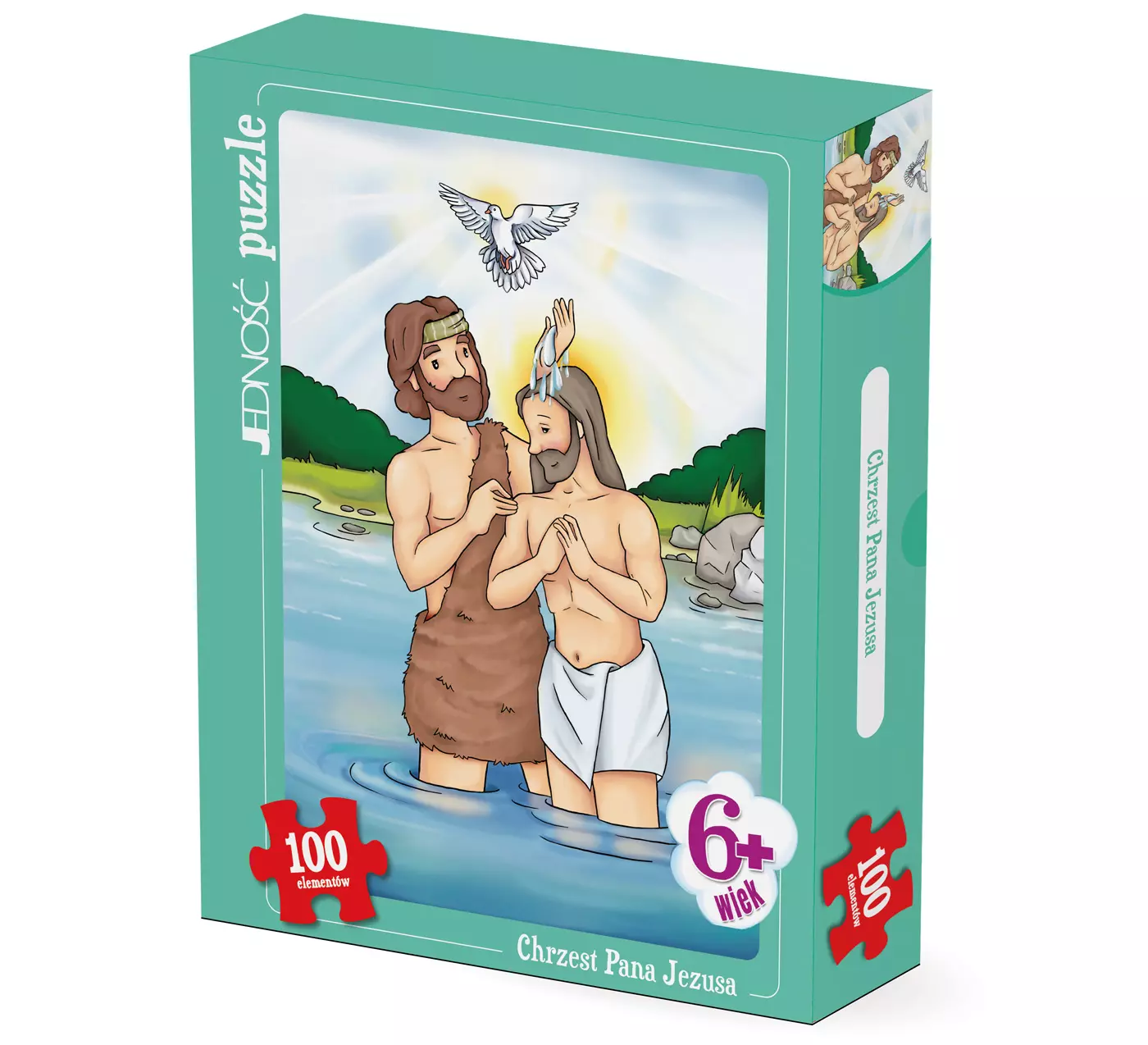 Puzzle 100 Chrzest Pana Jezusa - Jedność