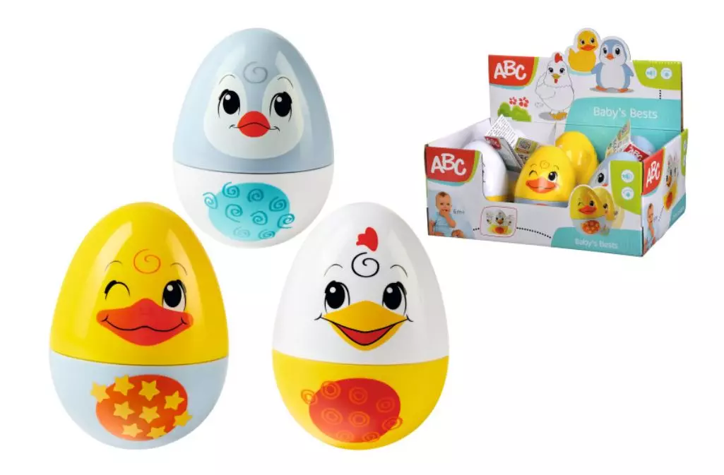 ABC wańka-wstańka jajko 3 wzory - Simba Toys