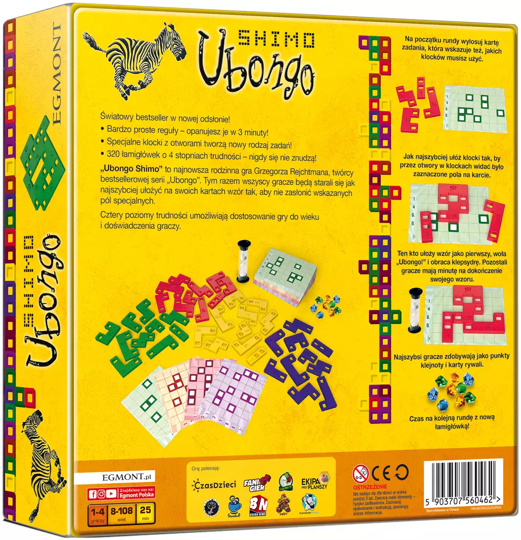 Ubongo Shimo - Egmont - gry