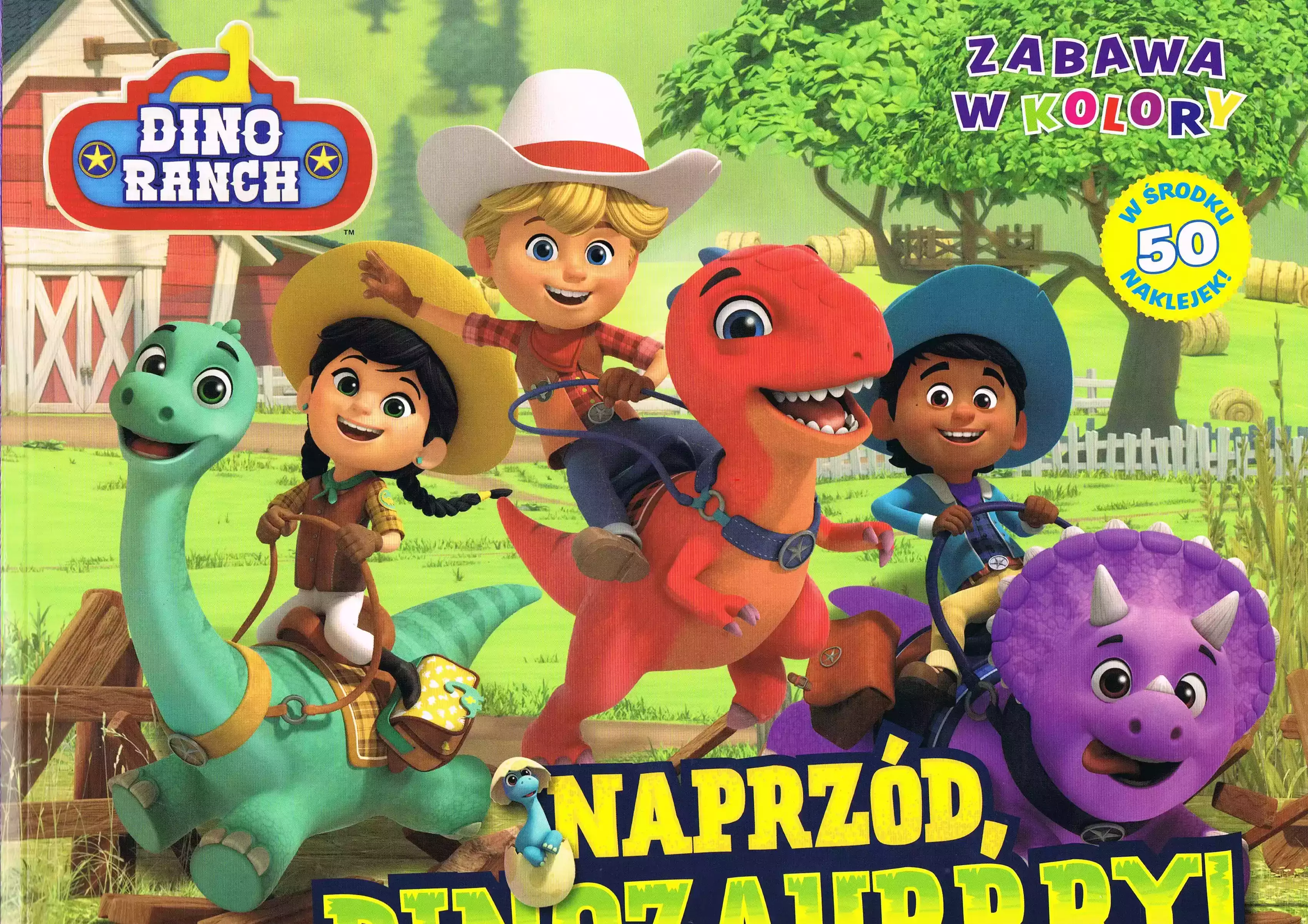 Dino Ranch. Zabawa w kolory cz. 1 Naprzód, dinozaurrry!