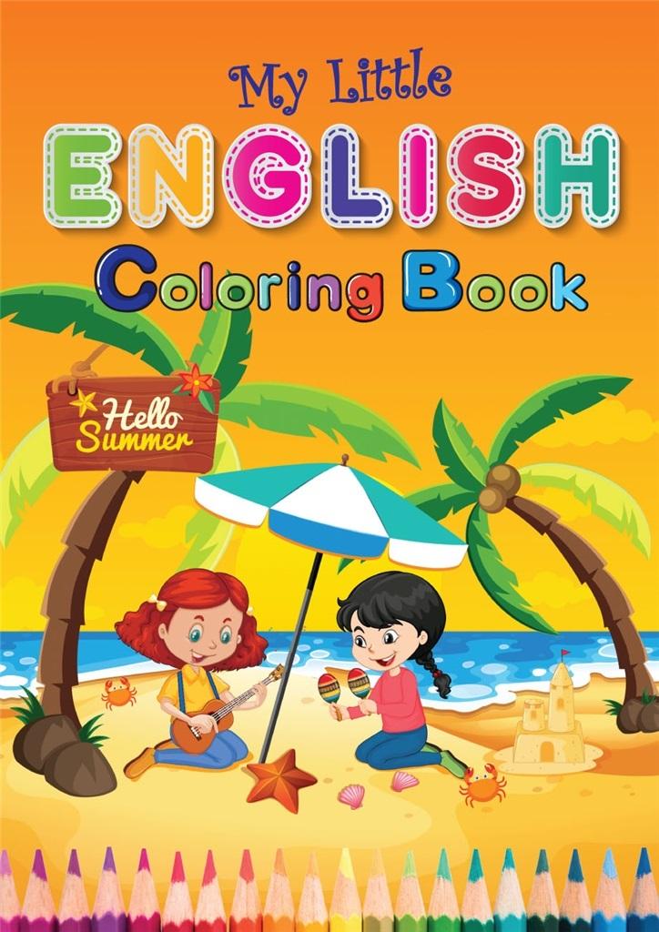 My Little English Coloring Book - Hello Summer - praca zbiorowa